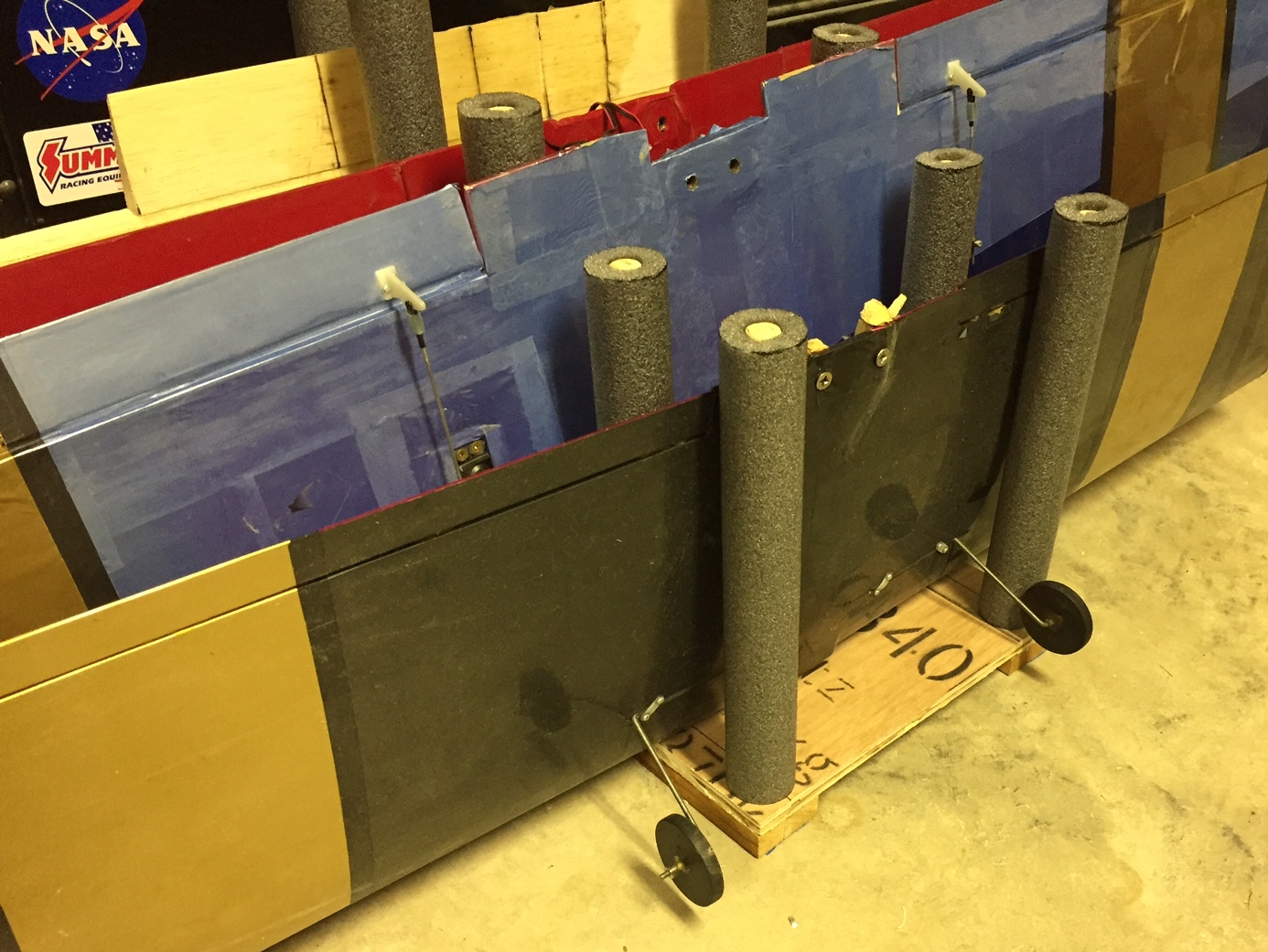 RC plane wing holder | Gould Aero