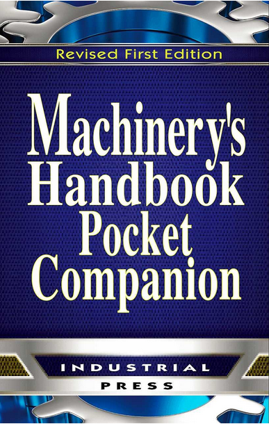 Machinery’s Handbook, Pocket Companion – Product of the month | Gould Aero